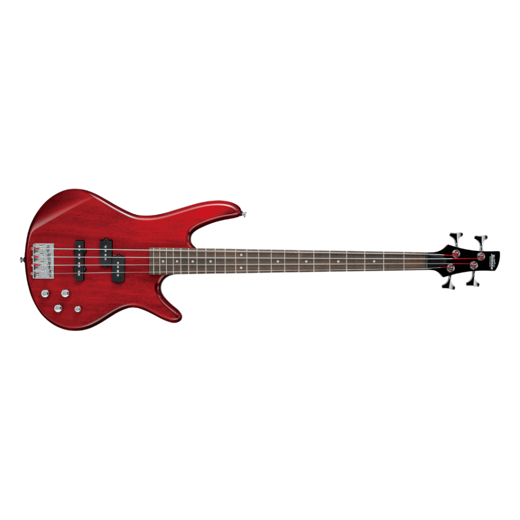 Ibanez Gio GSR200TR Bass Guitar (Transparent Red) - Talentz