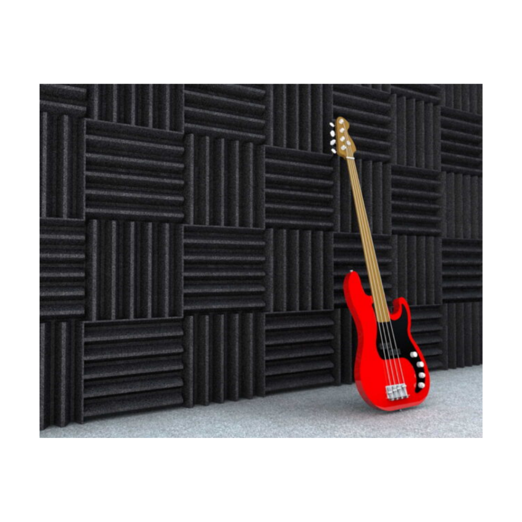 Alphacoustics Wedge Acoustic Foam Panel POLYfon Wedge 30x30x5cm - Talentz