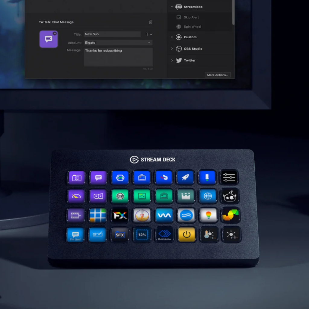 Elgato Stream Deck XL - Advanced Stream Control with 32 customizable ...