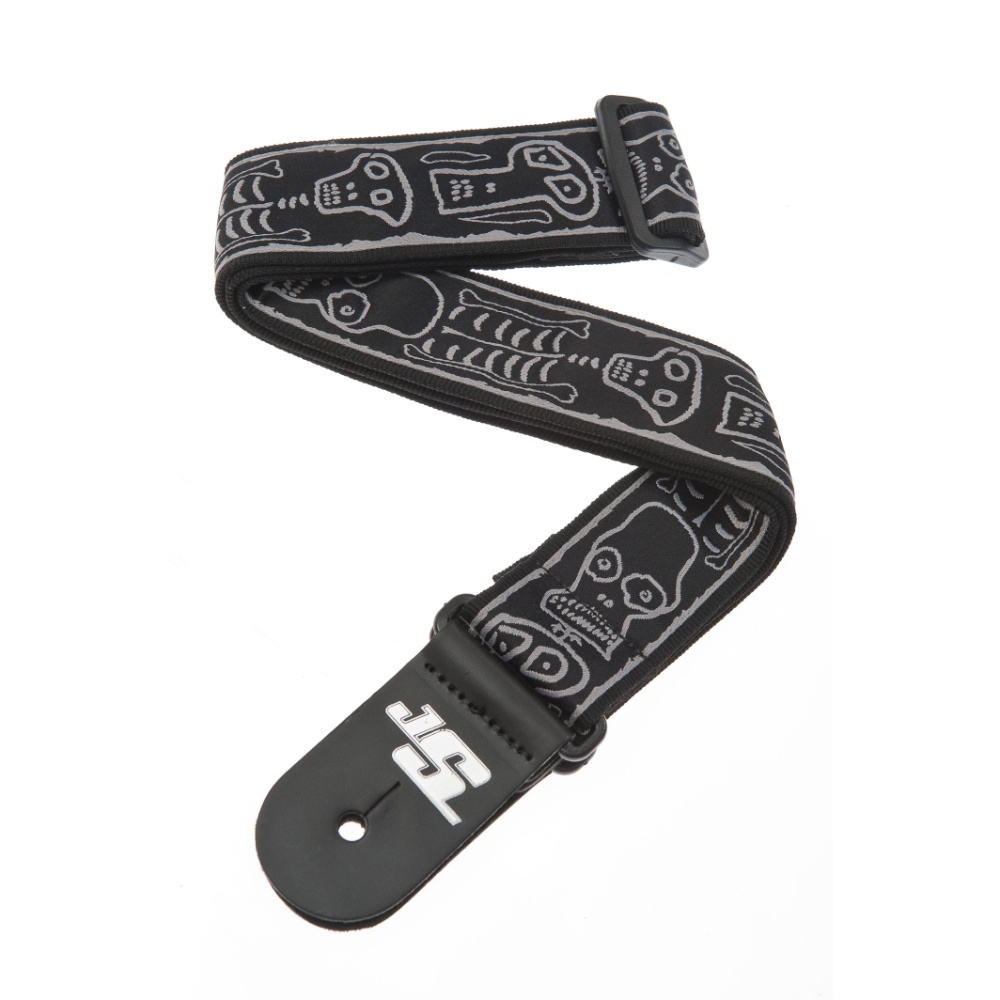 Planet Waves Joe Satriani Guitar Strap, Skull n' Bones 50JS01 - Talentz
