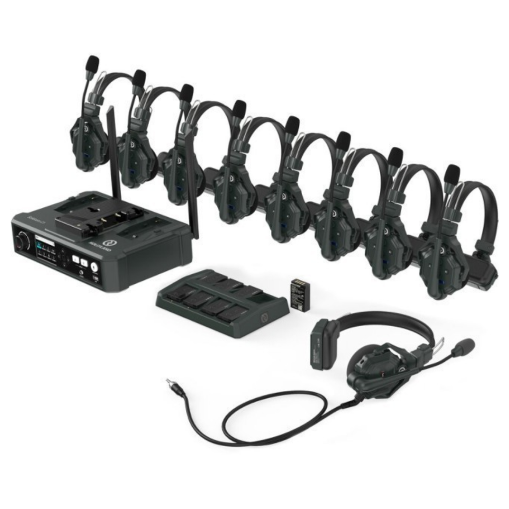 Hollyland Solidcom C1 Hub 8S Full Duplex Wireless Intercom Headsets ...