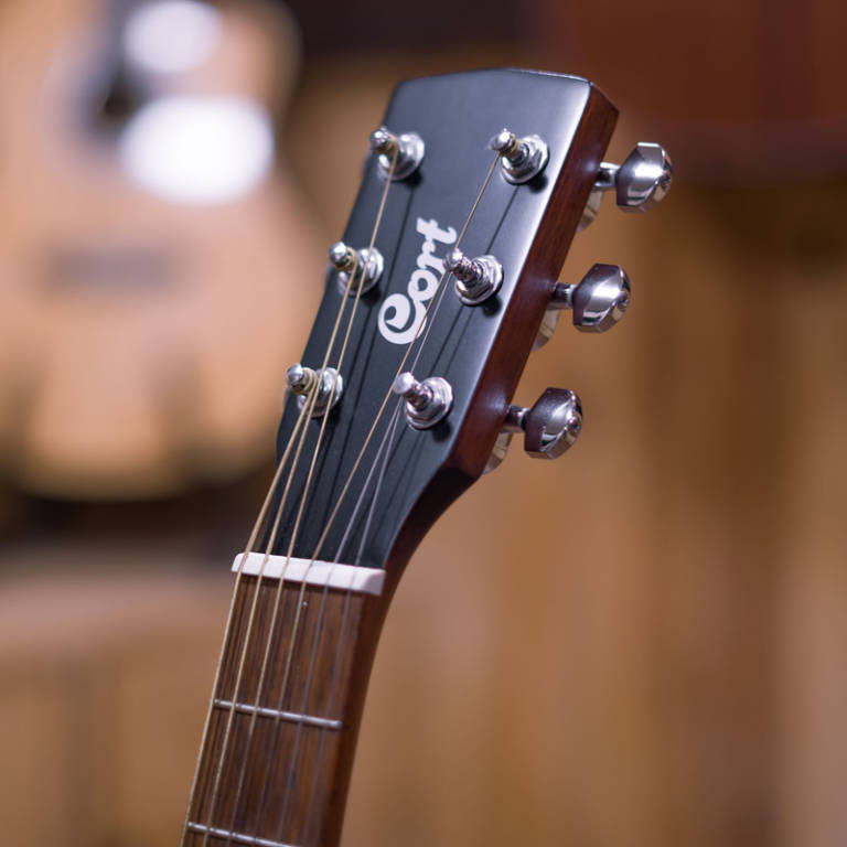 Cort AD MINI M-OP 3/4 Acoustic Guitar w/Bag (Mahogany) - Talentz