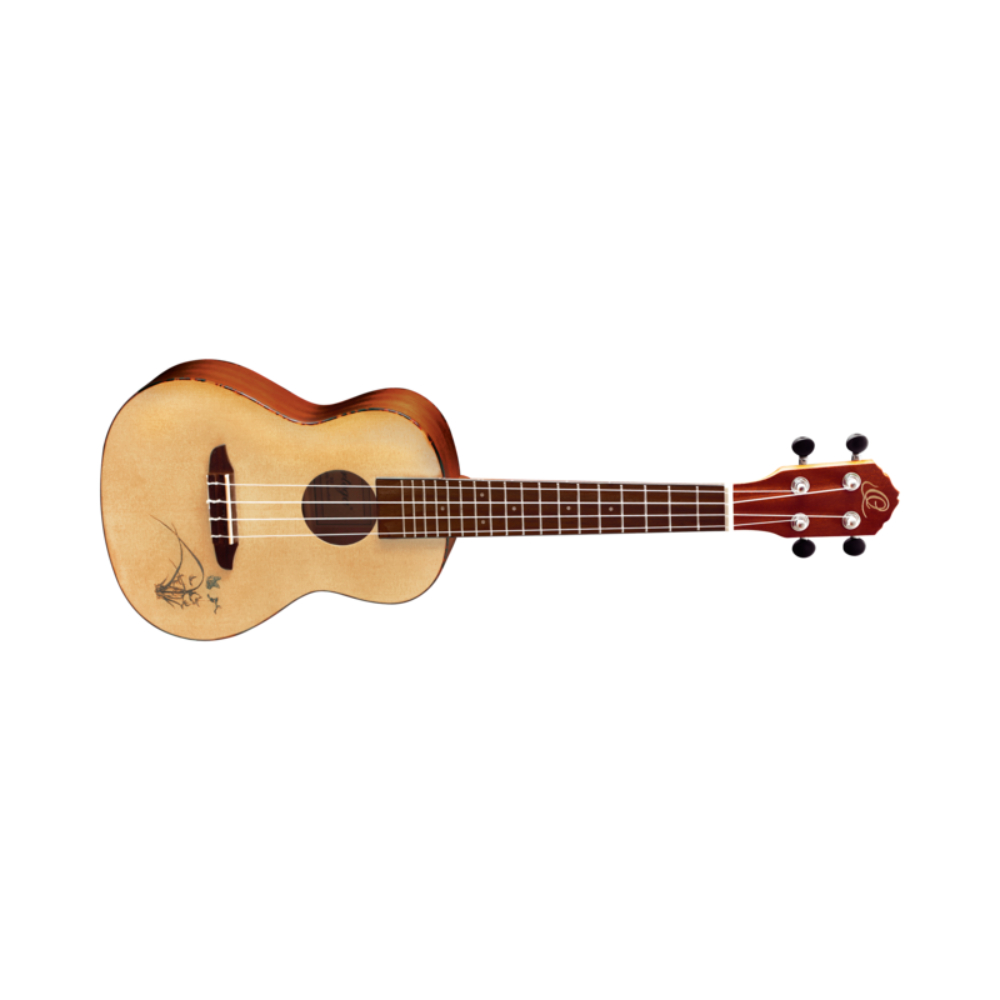 Ortega Bonfire Series Concert Ukulele with Spruce Top RU5 - Talentz