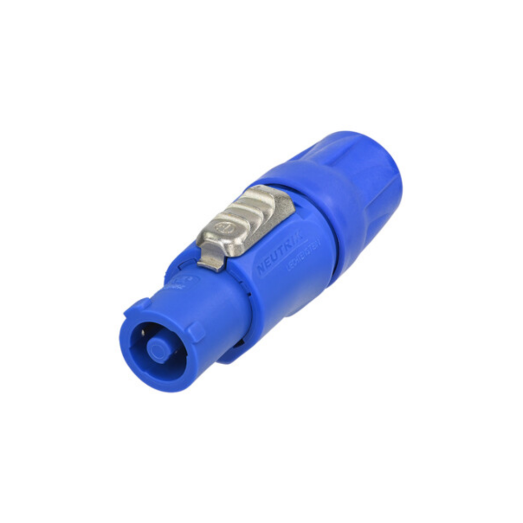 Neutrik NAC3FCA Powercon Lockable Connector, Blue - Talentz